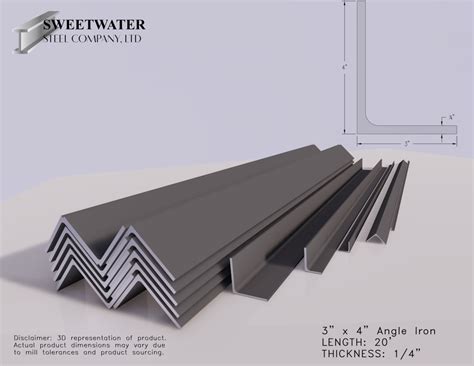 3 X 4 Angle Iron Sweetwater