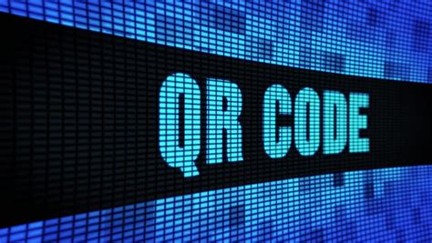 Qr Code Side Text Scrolling Stock Footage Video 100 Royalty Free 1028586716 Shutterstock