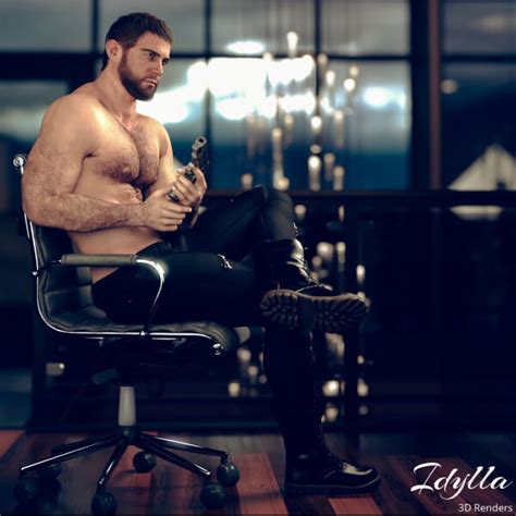 Chris Redfield 3d Render Renderhub Gallery
