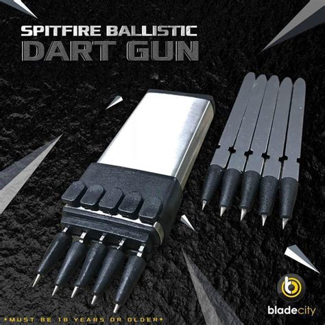 Ne Tactical Gear 5 Holes Ballistic Dart Gun Launcher Shooter Fires