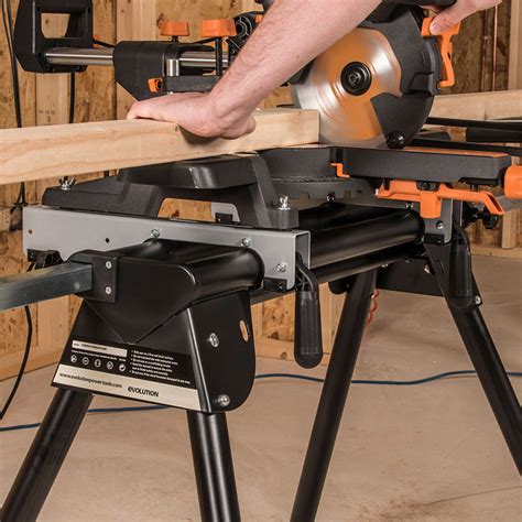 Evolution Miter Saw Stand Mounting Rail Clamps Pair