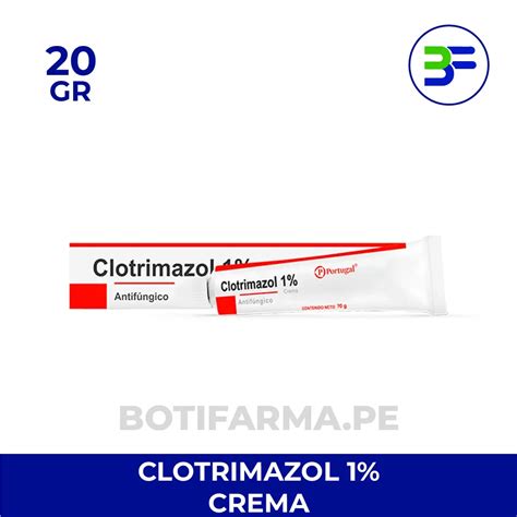 Clotrimazol 1 Crema Antimicótico Para Hongos Y Candidiasis