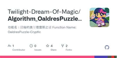 Algorithm OaldresPuzzleCryptic Template Include CustomSecurity