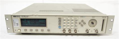 hp agilent 8110a 150 mhz pulse pattern generator technology superstore of