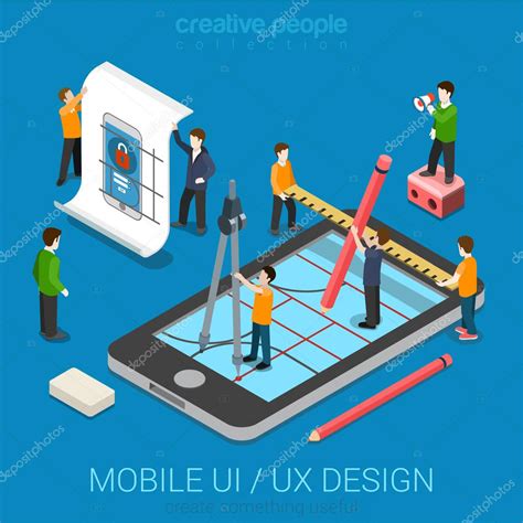 Mobile Ui Ux Design Infographic Concept Stock Vector Image By ©sentavio 83138348