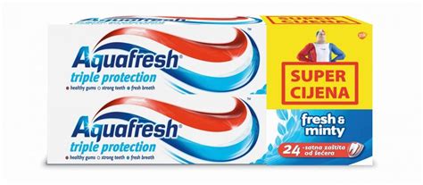 Pasta Za Zube Aquafresh 2x100 Ml Akcija Njuškalo Katalozi