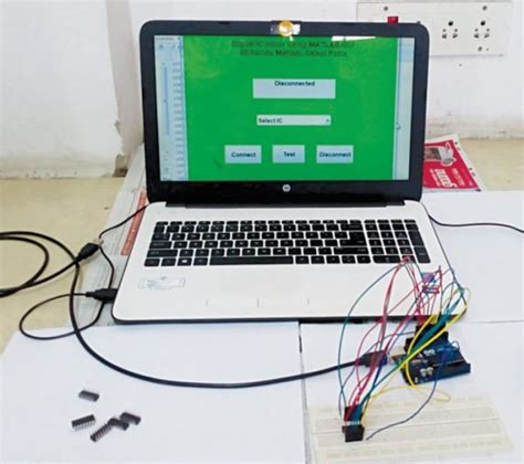 Arduino Based Digital Ic Tester Using Matlab