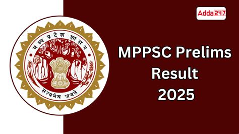 MPPSC Prelims Result Out Download Merit List PDF