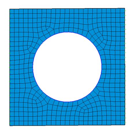 Os Sl T 1070 Linear Static Analysis Of A Plate With A Hole