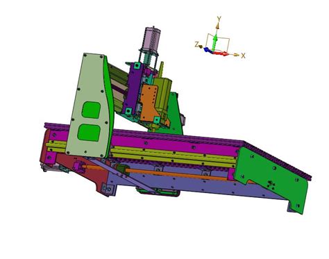 铝型材大型工业铝单板铝模雕刻机 Step 模型图纸下载 懒石网