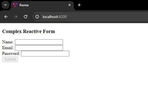 Template Driven Form Vs Reactive Form In Angular Geeksforgeeks