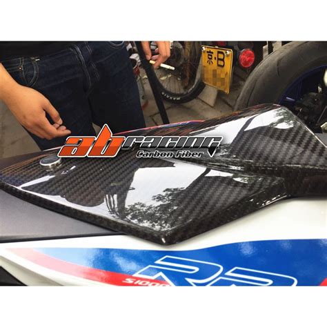 全台可安裝）15 16 18bmw寶馬s1000rr 碳纖維 改裝 后尾 駝峰上蓋板 導流罩 蝦皮購物