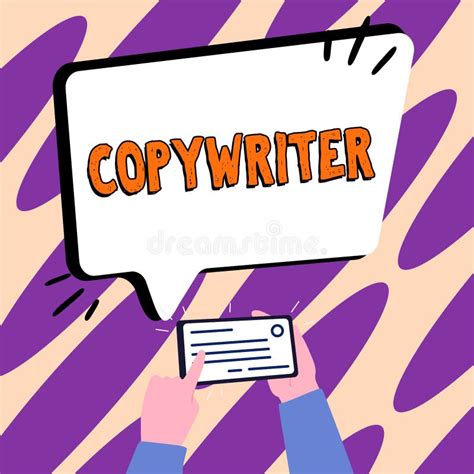 Conceptual Display Copywriter Business Idea Writing The Text Of Advertisements Or Publicity