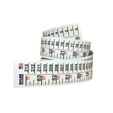 Height Indicator Adhesive Ruler 7 Foot And Inches And Centimeters On