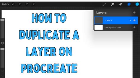 How To Duplicate A Layer In Procreate The Creativity City