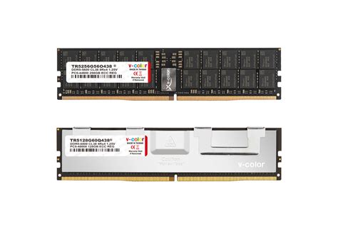 V Color Launches Worlds First Overclockable High Capacity Rdimm Ddr5 Memory Featuring 6000 Mt