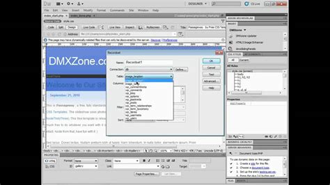 Creating Html5 Slideshow Using Dynamic Data By Brian Wood Youtube