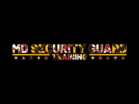 Md Security Guard Training Security Training Security Guard Certificate Security Guard Training
