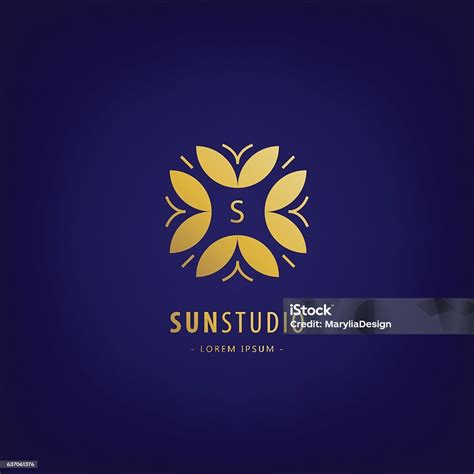 벡터 추상 플로럴 로고 럭셔리 복고풍 로얄 인사말 카드 장식 0명에 대한 스톡 벡터 아트 및 기타 이미지 0명 고급 호텔 기업 재무와 산업 Istock