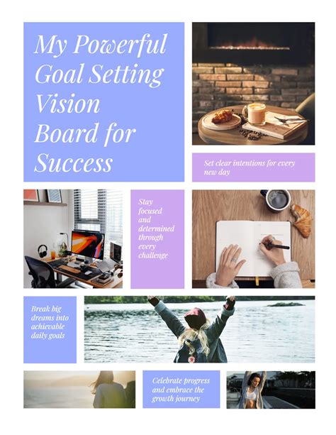 Free Vision Board Templates To Customize Online