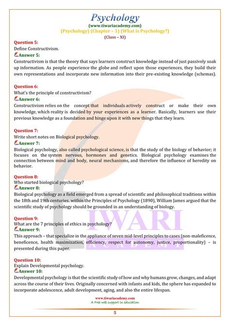 Psychology Class Description High School At George Sorensen Blog