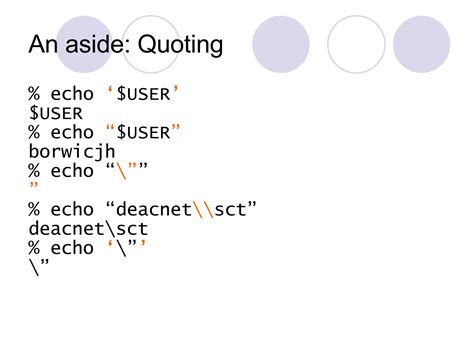 Unix Shell Scripting Basics Ppt