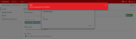 Ccsmsp Fet Device Throw Error After Firmware Update Unable To Connect To Targets Msp Low
