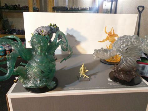 Pathfinder Dnd Kings Of War Greater Elemental Princes Archomentals Yan