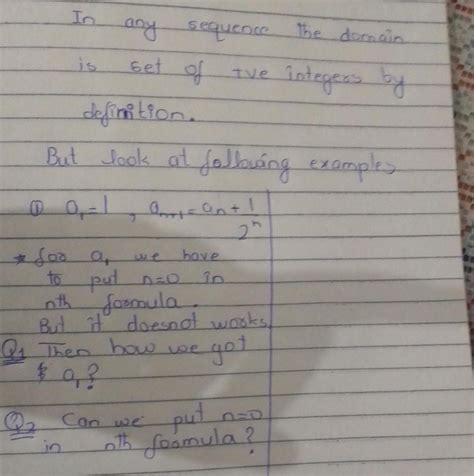 Solved This Is An Infinite Sequence And Question Is About