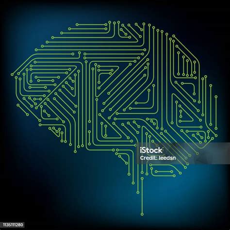 벡터 브레인 개념입니다 신경망 인공 지능 기술 웹 배경입니다 인간의 뇌 벡터 개념 가상현실에 대한 스톡 벡터 아트 및 기타 이미지 가상현실 건강관리와 의술 결정