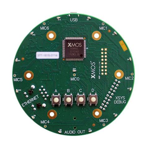 Xk Usb Mic Uf Xmos Eval Board Mems Microphones W Pdm