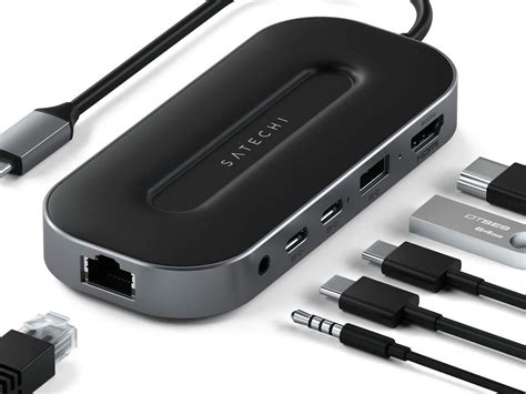Satechi Usb 4 Multiport Adapter With 2 5 Ethernet Gives Your Workspace