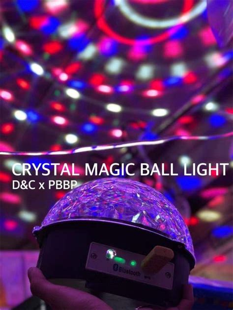 CRYSTAL MAGIC BALL LIGHT MULTICOLORED Bluetooth Lazada PH