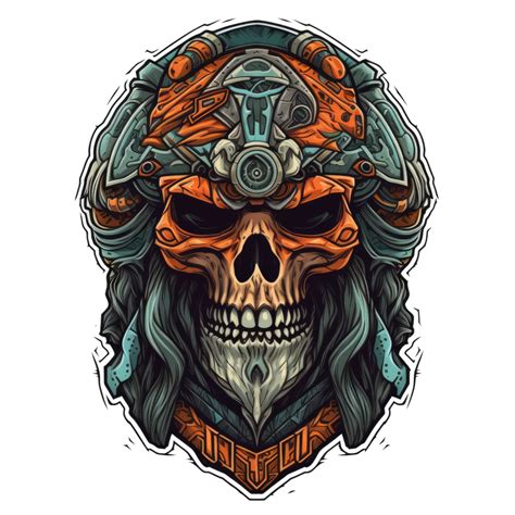 Cool Dead Pirates Skull Illustration For Your Design Project 45793327 Png