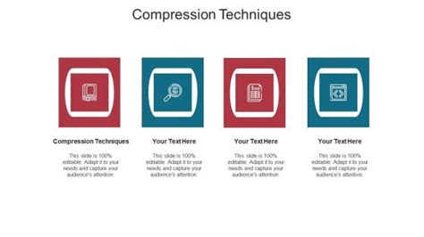 Compression Techniques Powerpoint Presentation And Slides Ppt