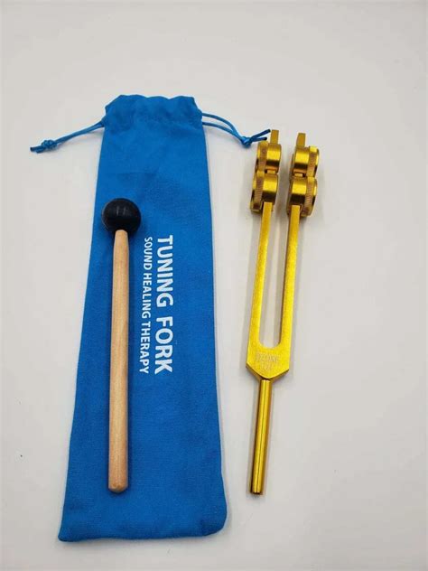 Gold Tuning Fork 78 Hz For Sale Healing And Therapy