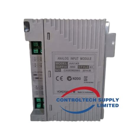 yokogawa aai543 s50 s1 analog output module controltech supply limited