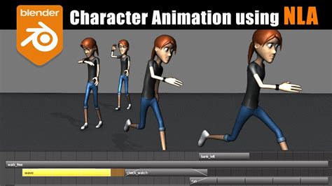 How Do I Use Nla And Action Editors Animation And Rigging Blender