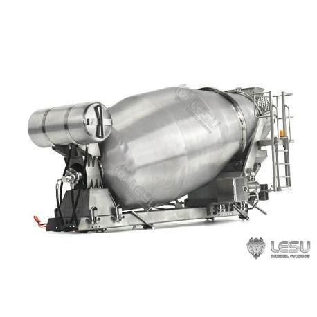 1 14 Lesu Concrete Mixer For 3 Axle Rc Truck Lesu Ls A0029