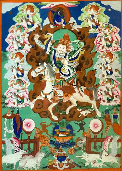 Монголын Бурханы Шашин Монголчуудын дунд Дайны бурхан гэж нэрлэгддэг бурхад нь түүх домог