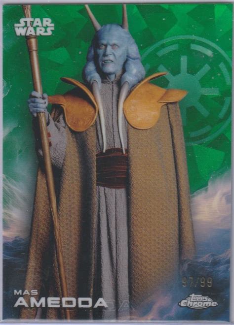 Mas Amedda Green Sapphire 133 Prices Star Wars 2025 Topps Chrome