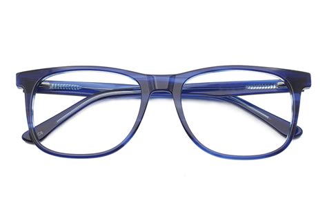 Men Glasses Big Size Frameblue