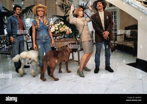 Diedrich Bader Erika Eleniak Lily Tomlin And Jim Varney Film The Beverly Hillbillies Usa 1993