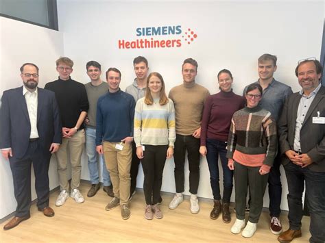 Eight Students Visit Siemens Healthineers Institute Of Polymer