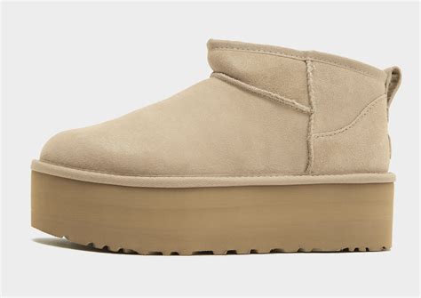 Ugg Classic Ultra Mini Platform Damen Beige Jd Sports Deutschland