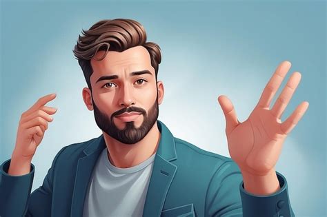 Premium Ai Image Self Confidence Concept Illustration