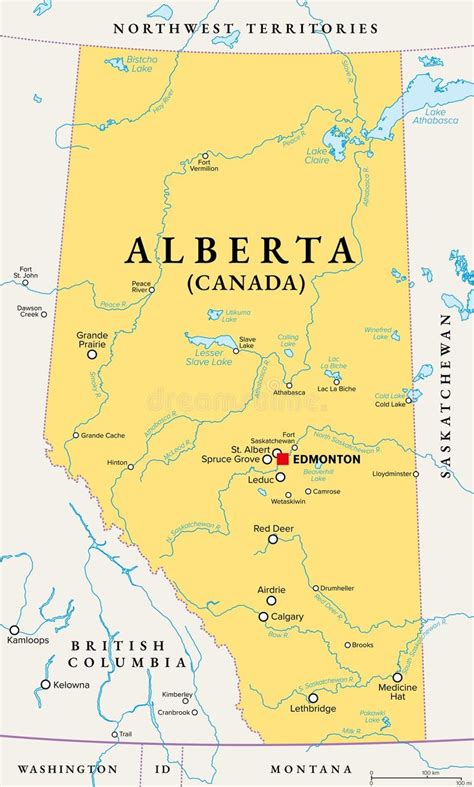 Map Alberta Rivers Stock Illustrations 49 Map Alberta Rivers Stock