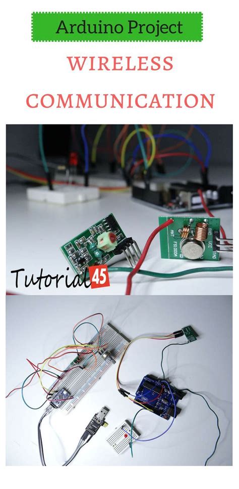 Arduino Wireless Communication Project Arduino Wireless Arduino