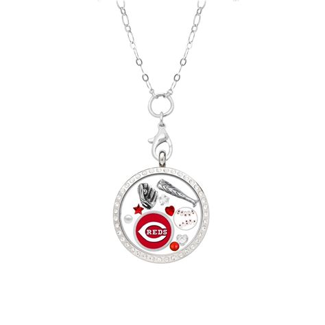 Cincinnati Reds Floating Locket Final Touch Ts