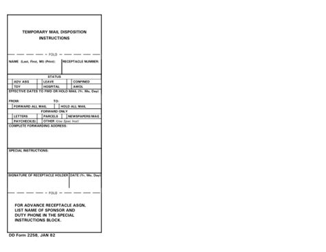 Dd Form 2558 Printable Form 2025